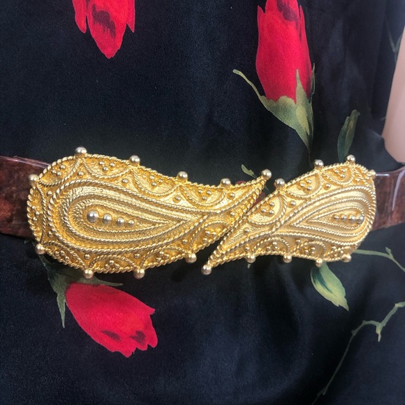 Vintage | Accessories | Vintage 986 Mimi Di Princess Paisley Vintage ...